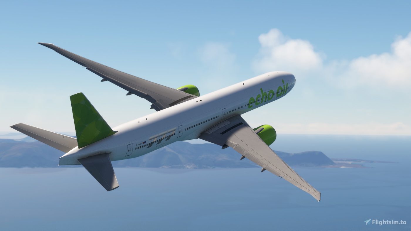PMDG 777-300ER Echo Air 9H-MIA for Microsoft Flight Simulator | MSFS