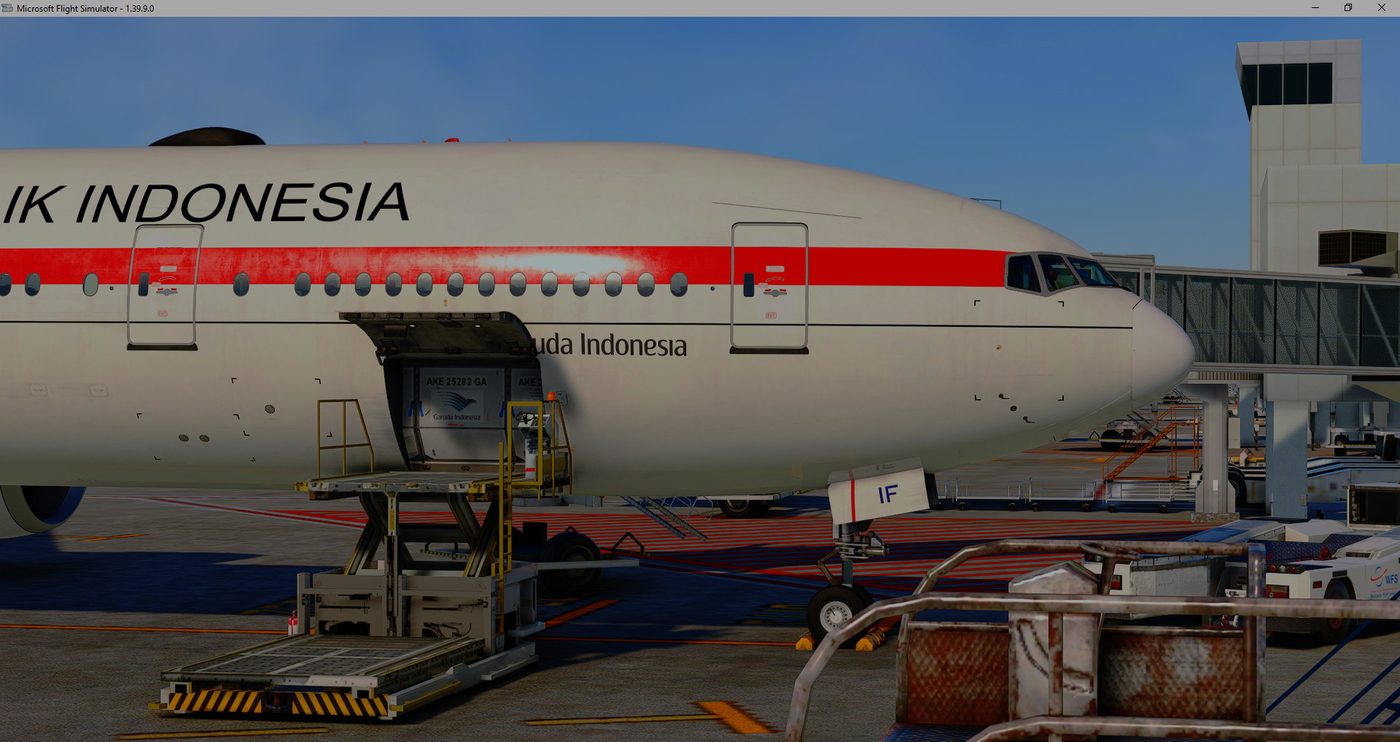 PMDG 777-300ER Garuda Indonesia PK-GIF "Republik Indonesia" livery for ...