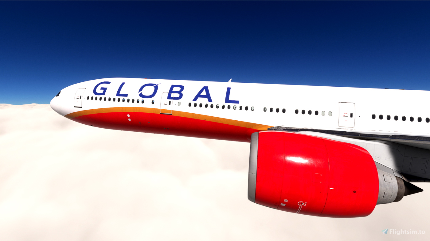 PMDG 777-300ER /w cabin Global Airlines (9H-MIP) for Microsoft Flight Simulator | Feed