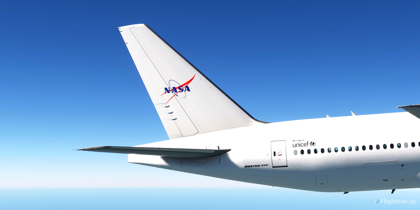 PMDG 777-200ER | NASA (N577NA) for Microsoft Flight Simulator | Feed