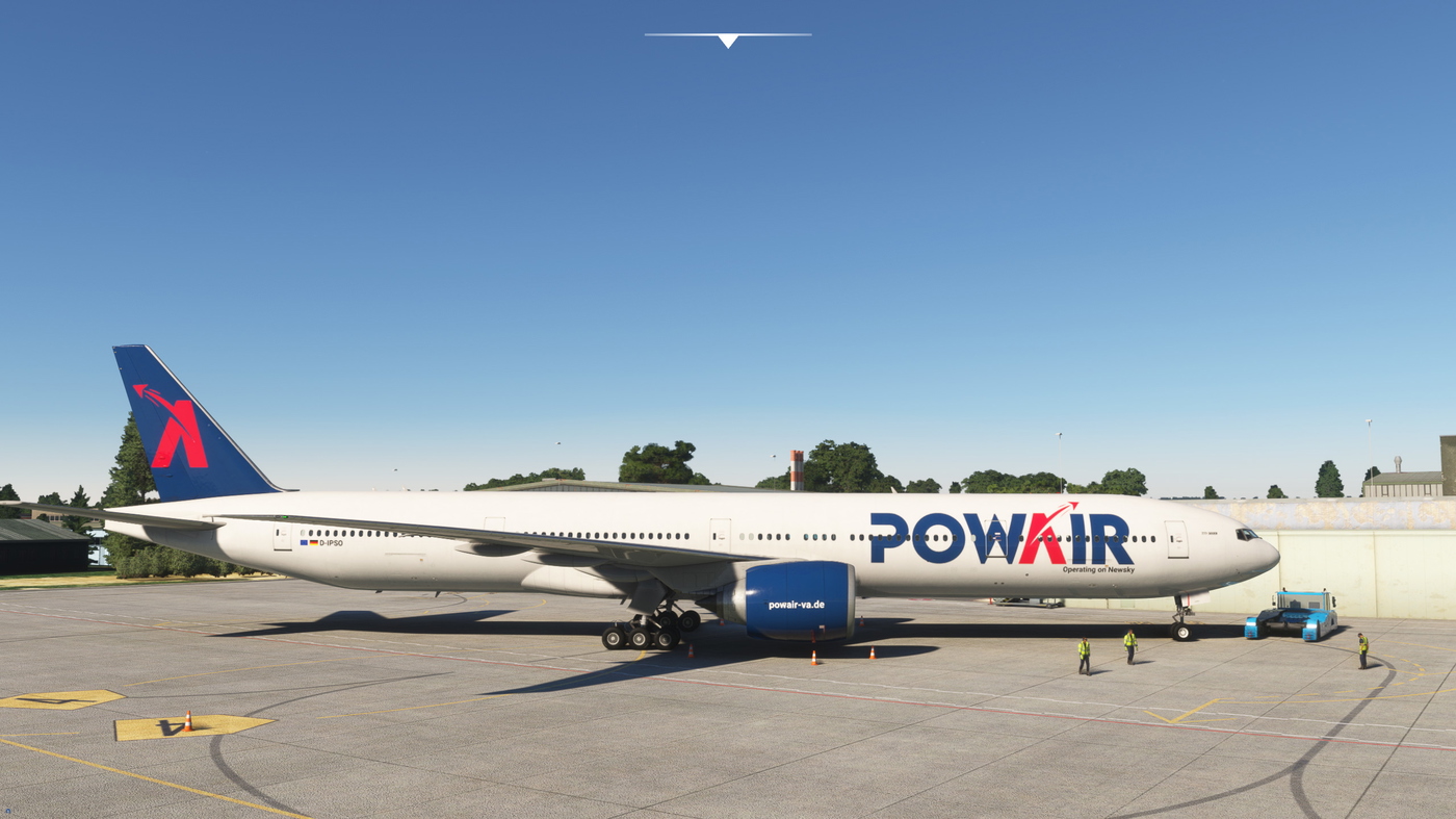 [PMDG 777-300ER] POWAir VA Livery for Microsoft Flight Simulator | MSFS