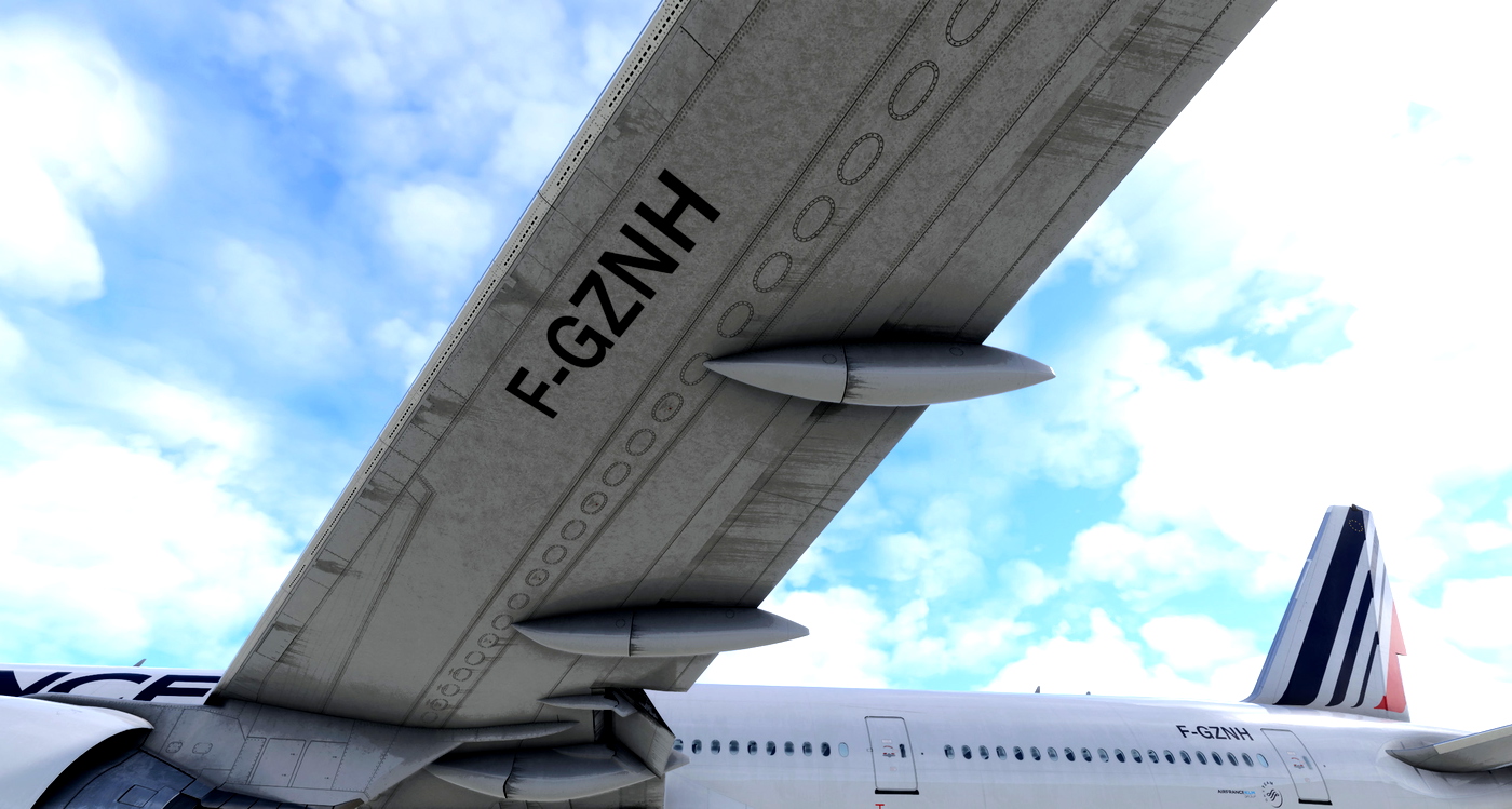 [PMDG 777] Thanzo Better Wing Detail for Microsoft Flight Simulator | Feed