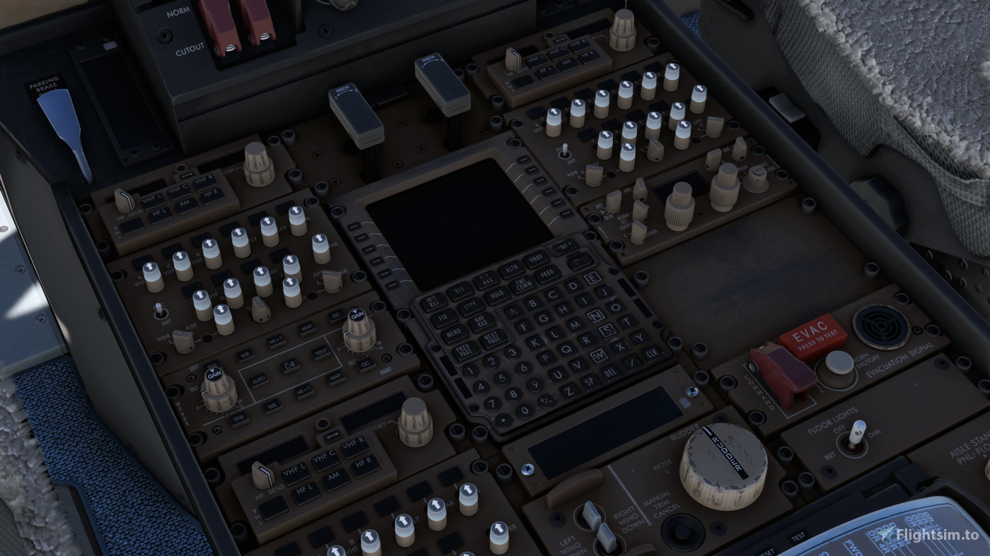 [PMDG 777] Thanzo Mod Worn Cockpit 4K for Microsoft Flight Simulator | MSFS