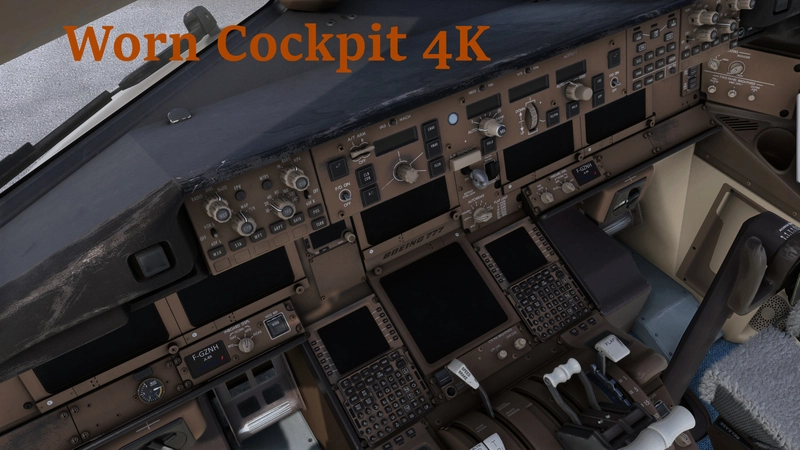 Cockpit Additions for PMDG Boeing 777-300ER on Microsoft Flight Simulator