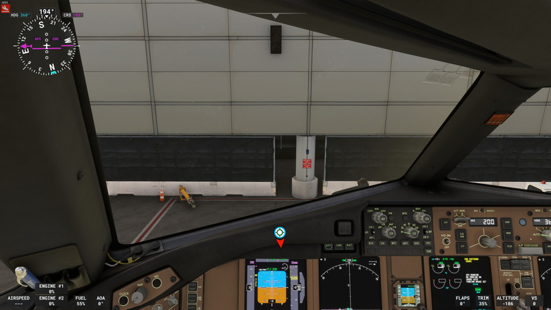 PMDG 777-300ER/777F Basic APU State for Microsoft Flight Simulator | MSFS