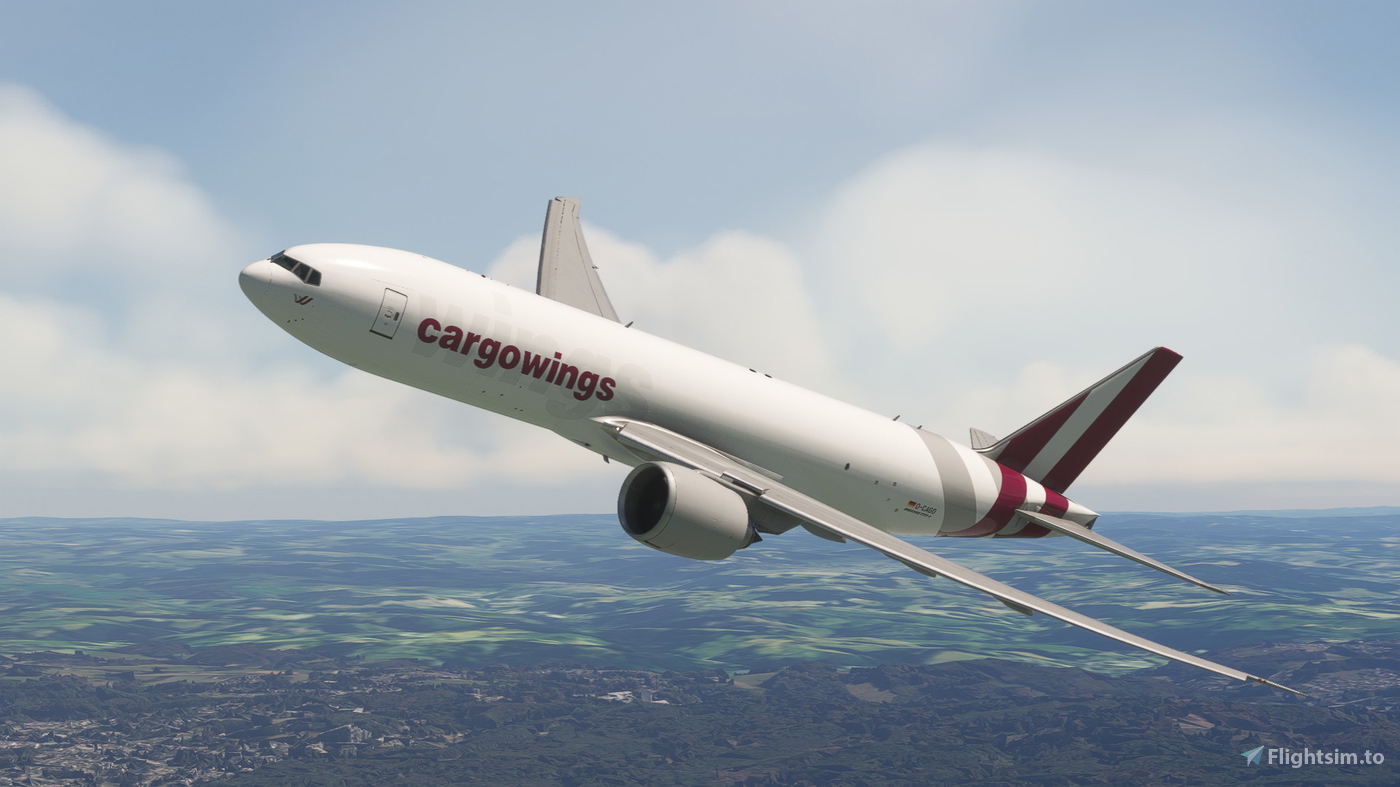 PMDG Boeing 777-F Cargowings | D-CAGO [fictional] x flyLAT Virtual Airline for Microsoft Flight ...