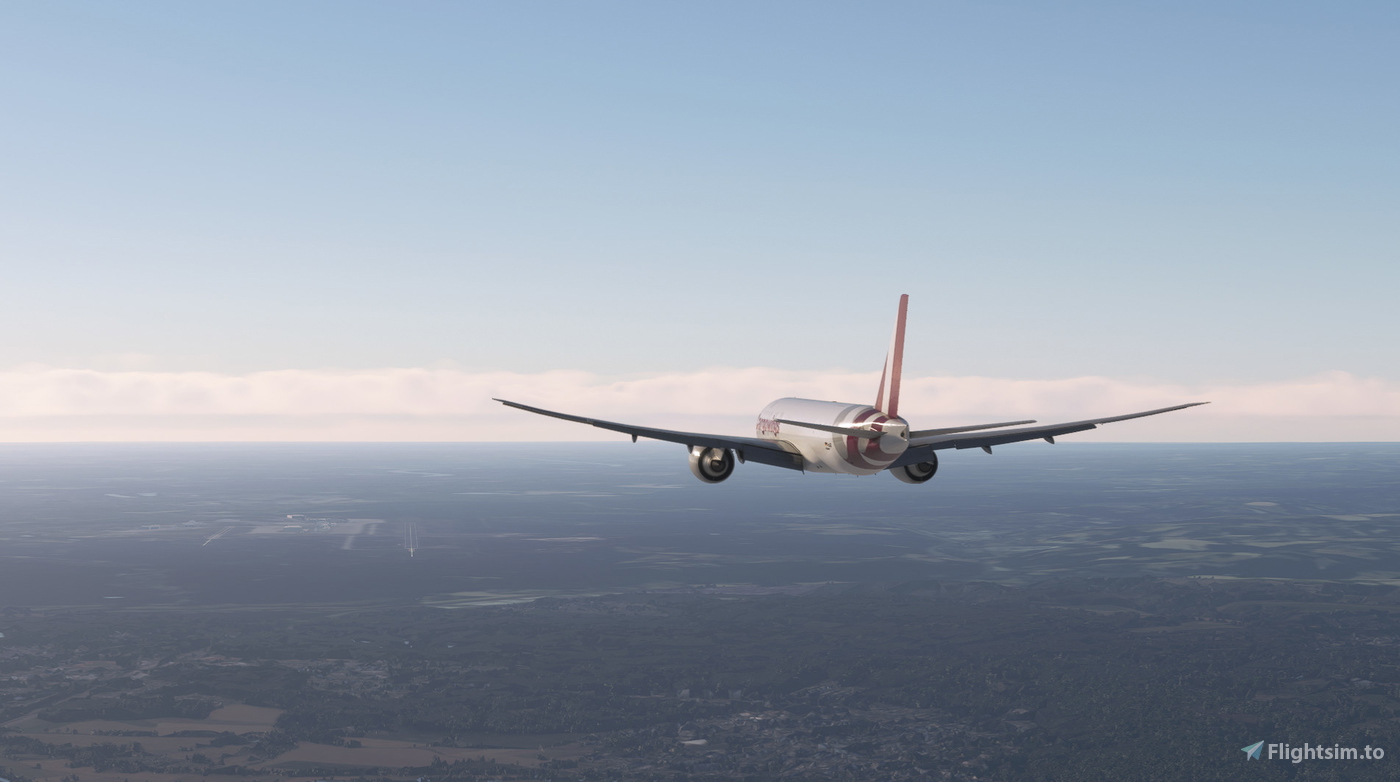 PMDG Boeing 777-F Cargowings D-CAGO [fictional] x flyLAT Virtual Airline for Microsoft Flight ...