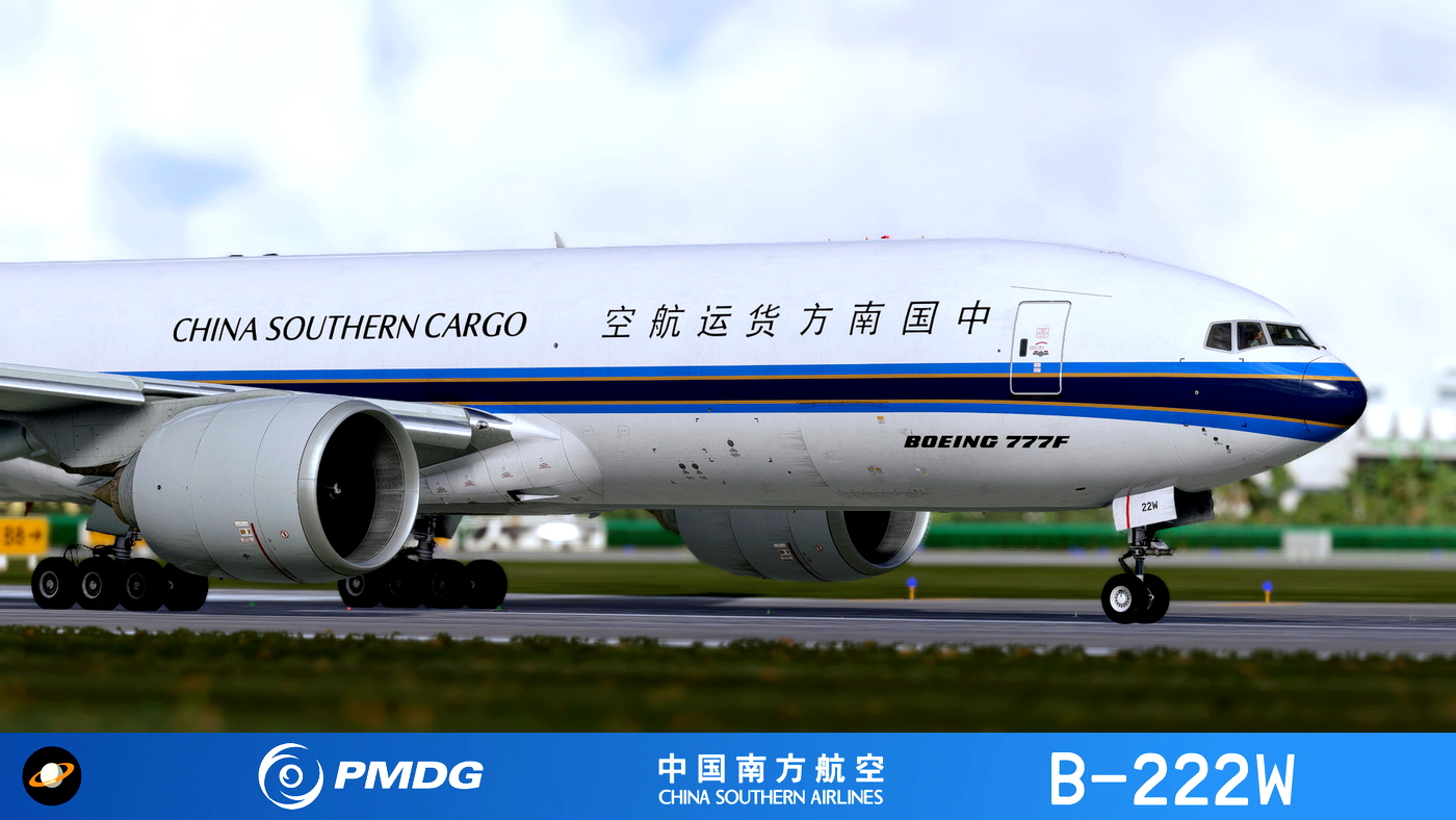 Threads - PMDG 777-F China Southern Cargo 中国南方货运航空 B-222W 8k for ...