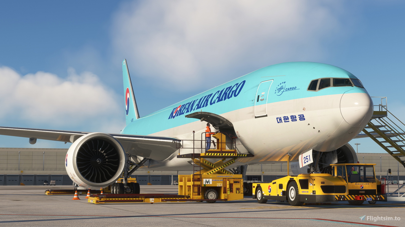 PMDG 777F | Korean Air Cargo Livery Pack for Microsoft Flight Simulator ...