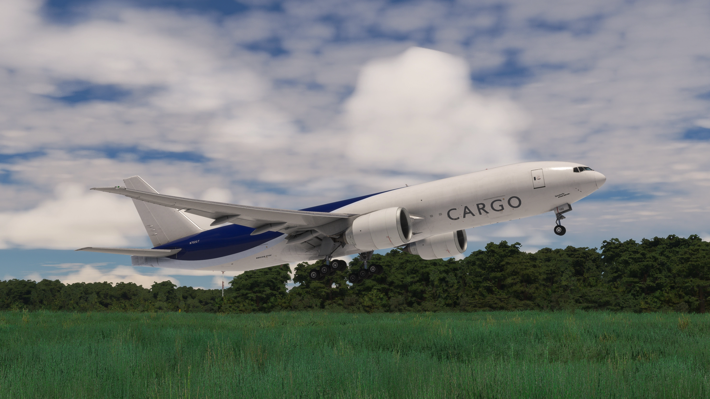 PMDG 777F Atlas Air | N702GT | 8K - MSFS Add-on - Flightsim.to