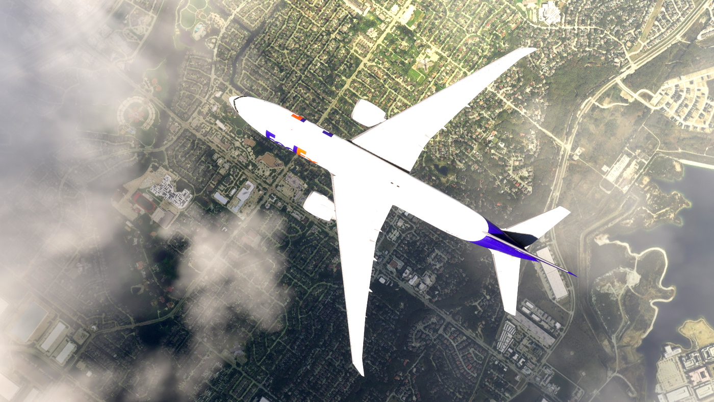 PMDG 777F Fedex Express (N895FD) [DIRTY] for Microsoft Flight Simulator ...
