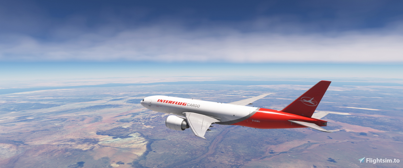 PMDG 777F Interflug Cargo for Microsoft Flight Simulator | MSFS