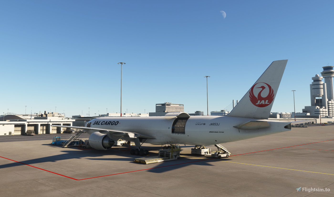 PMDG 777F JALCargo (JA653J - Fictional) for Microsoft Flight Simulator | MSFS