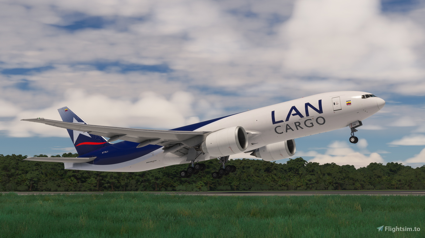 PMDG 777F LAN Cargo Colombia | N776LA | 8K for Microsoft Flight ...