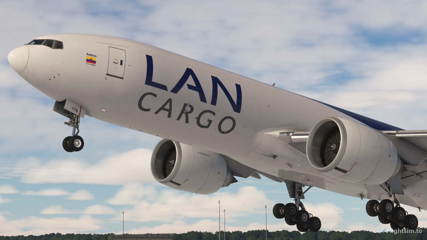 PMDG 777F LAN Cargo Colombia | N776LA | 8K for Microsoft Flight ...