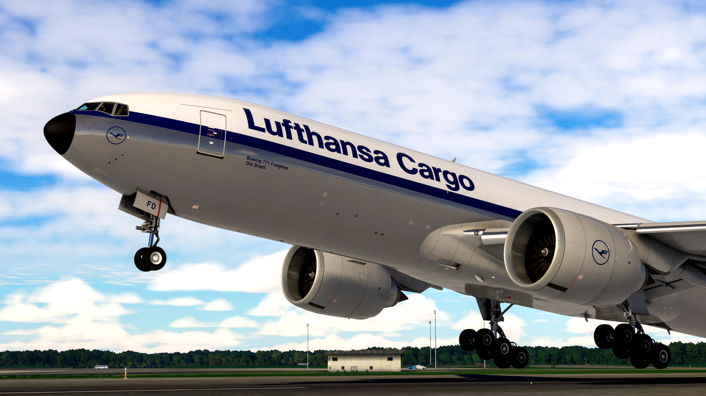 PMDG 777F Lufthansa Cargo | D-ALFD | 8K (Fictional) for Microsoft ...