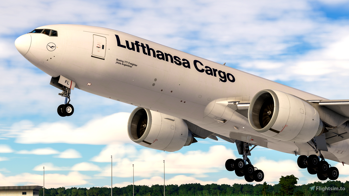 PMDG 777F Lufthansa Cargo | D-ALFL | 8K for Microsoft Flight Simulator ...