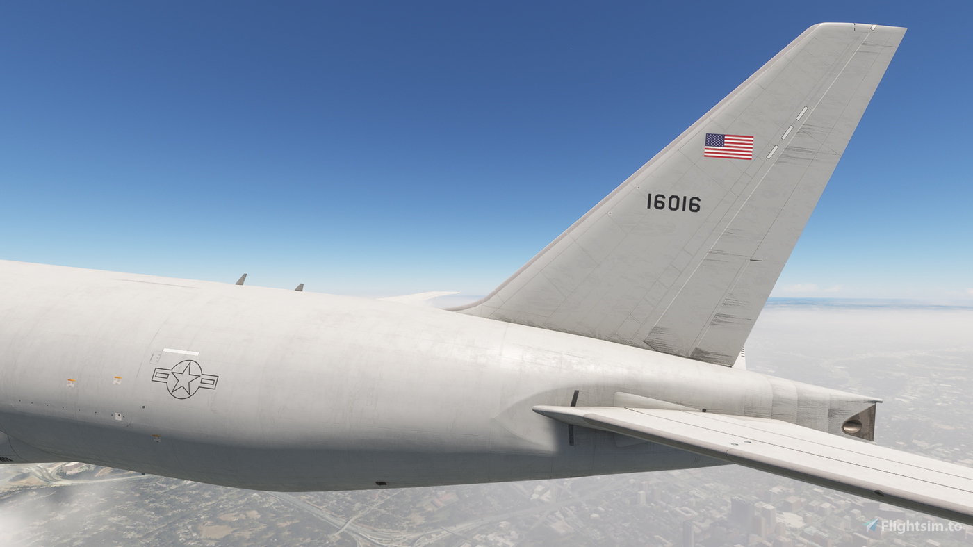 PMDG 777F United States Air Force - KC46 tanker design (16-46016) for ...