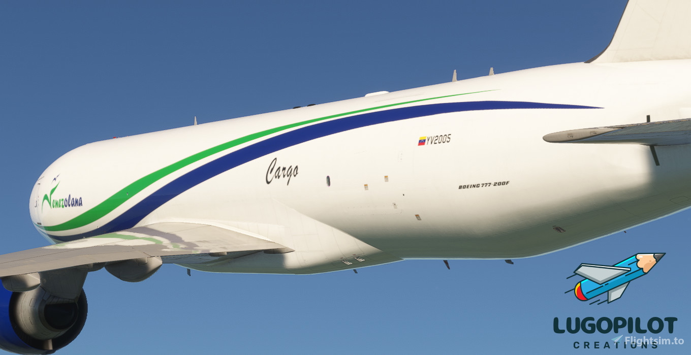 PMDG 777F | Venezolana YV2005 ( Fictional texture) for Microsoft Flight ...