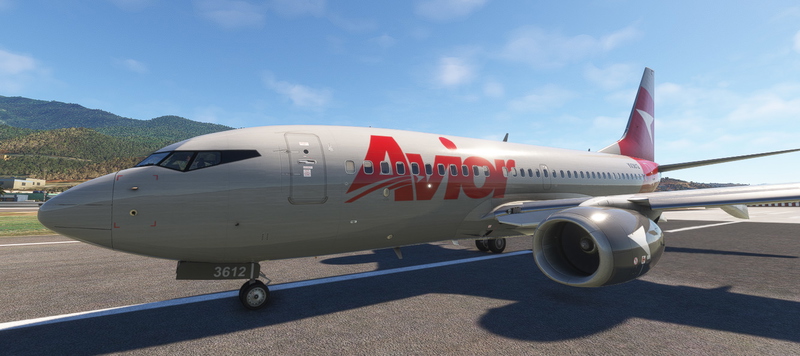 PMDG B737-700 AVIOR AIRLINES YV3612 2024 for Microsoft Flight Simulator | MSFS