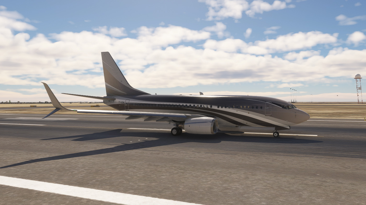 PMDG B737-7JW(WL) BBJ | Titan Aviation T7-CZW | Requested para ...