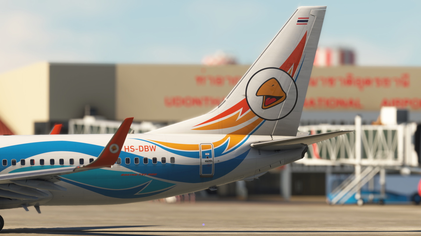 PMDG B737-800 | Nok Air| HS-DBV + HS-DBW + HS-DBX | 4K のために Microsoft ...