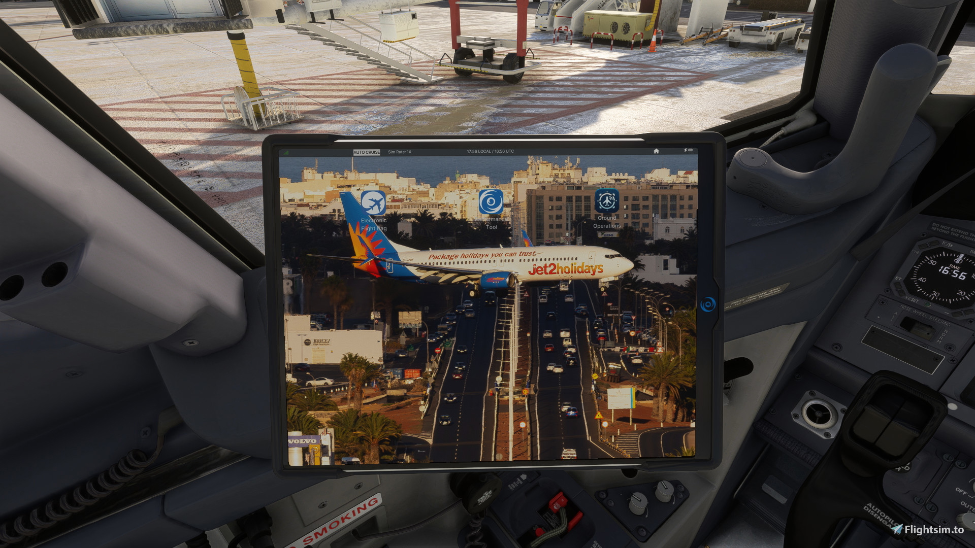 PMDG B737-800 Jet2 Holidays Wallpaper - MSFS Add-on - Flightsim.to