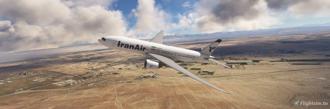 PMDG B777-200ER | Iran Air (RR) | Fictional | Requested para Microsoft Flight Simulator | MSFS