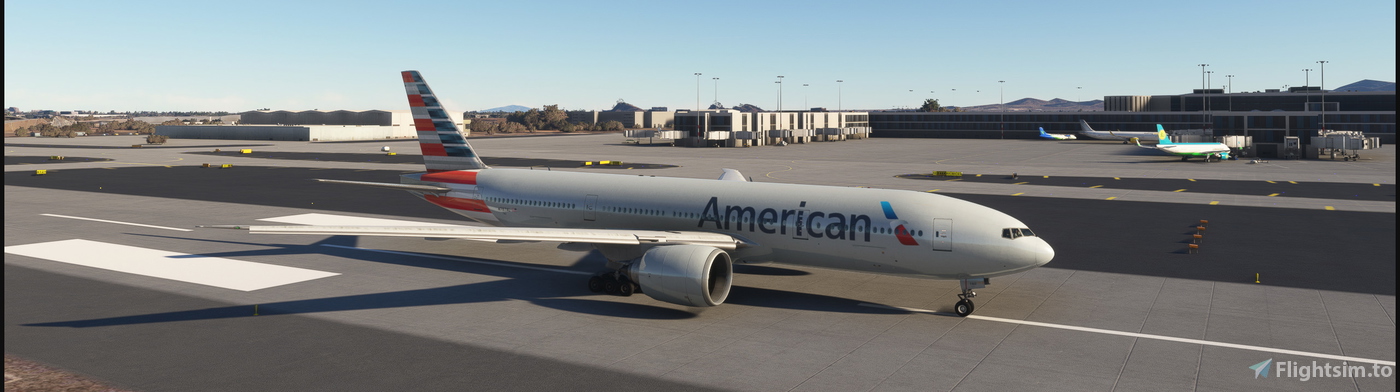 PMDG B777-200LR | American Airlines | Fictional | Requested pour ...