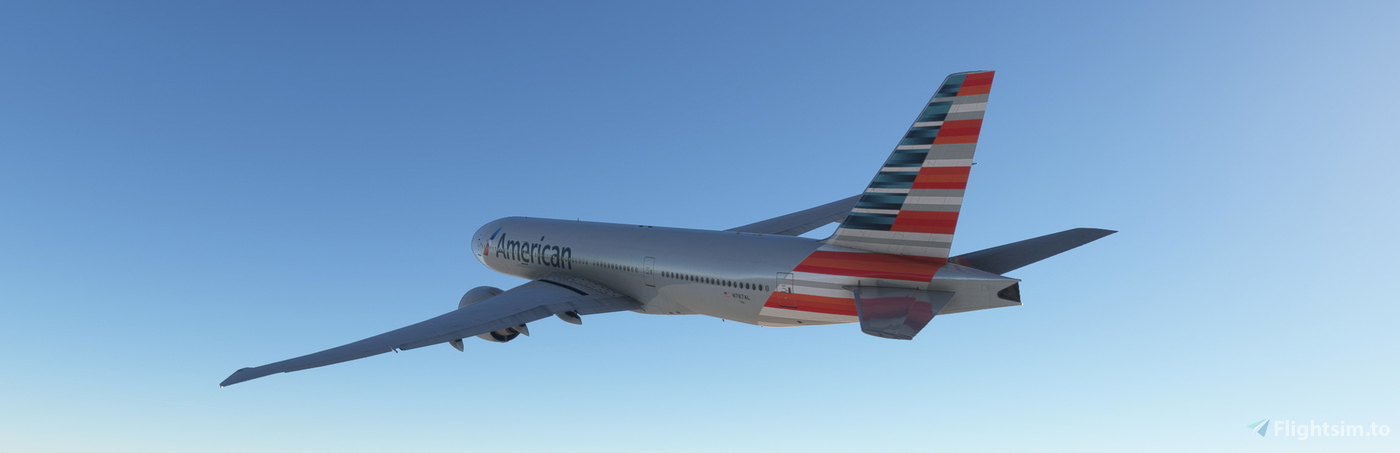 PMDG B777-200LR | American Airlines | Fictional | Requested per ...