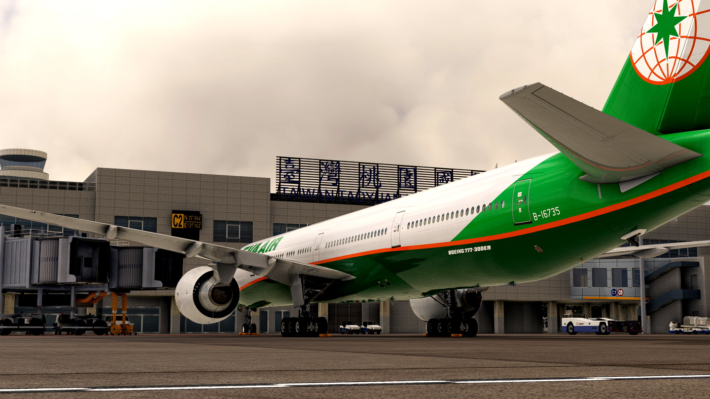 [PMDG B777-300ER ] EVA Air B-16735 Livery for Microsoft Flight ...