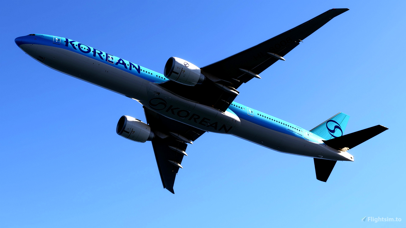 Threads - [PMDG B777-300ER] Korean Air New Livery #2 - HL8008 for ...