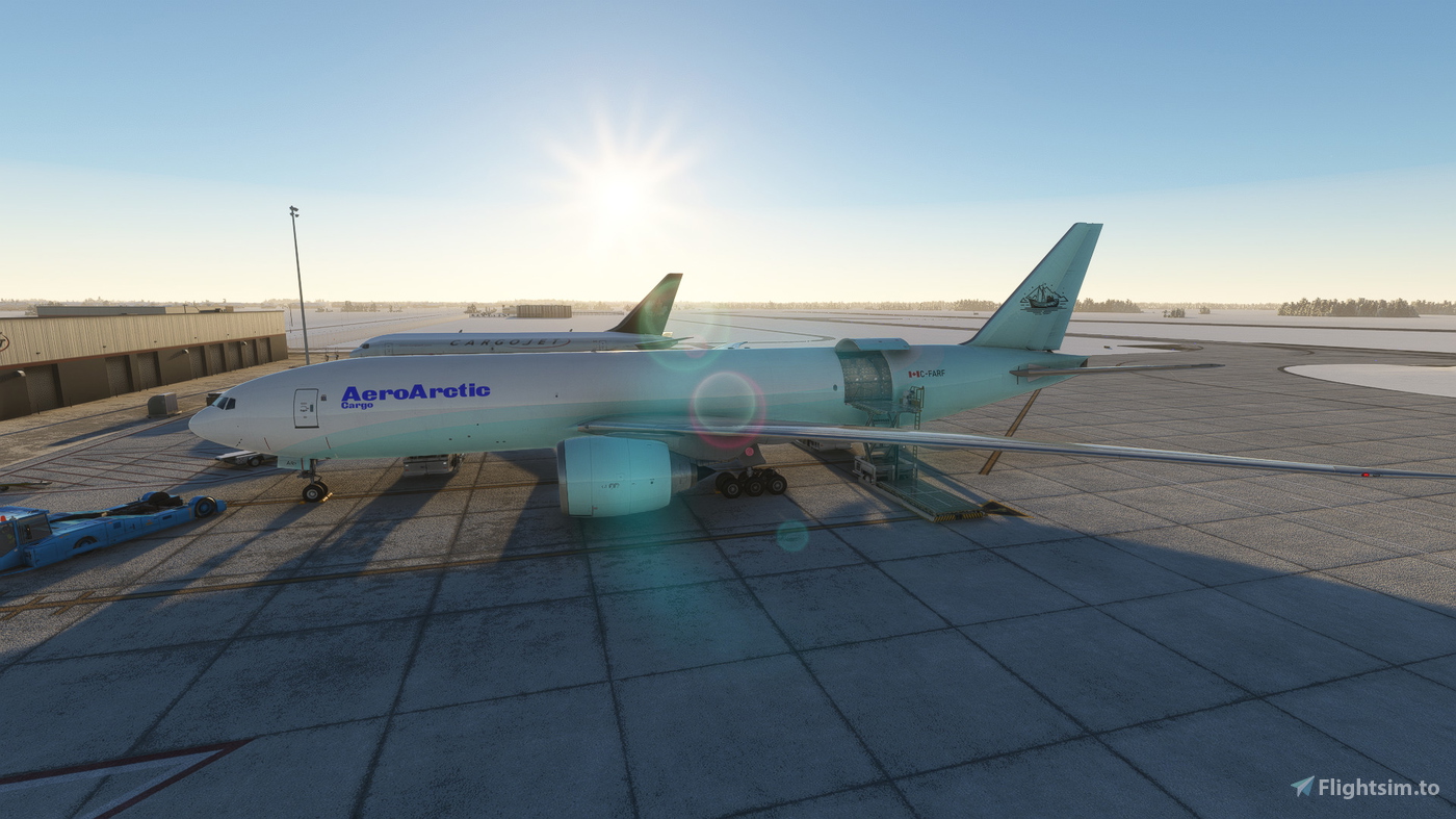 PMDG B777F Fictional AeroArctic C-FARF for Microsoft Flight Simulator ...