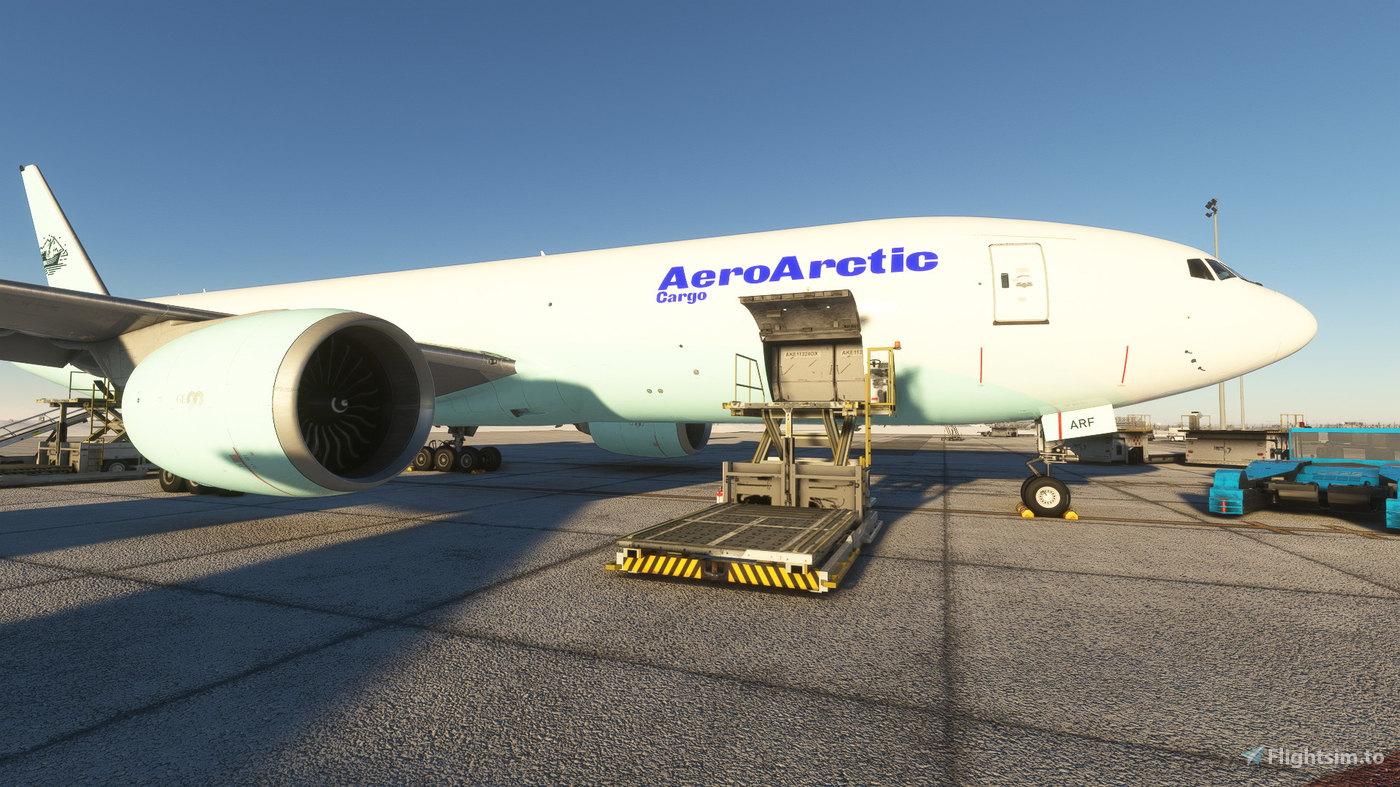 PMDG B777F Fictional AeroArctic C-FARF para Microsoft Flight Simulator ...