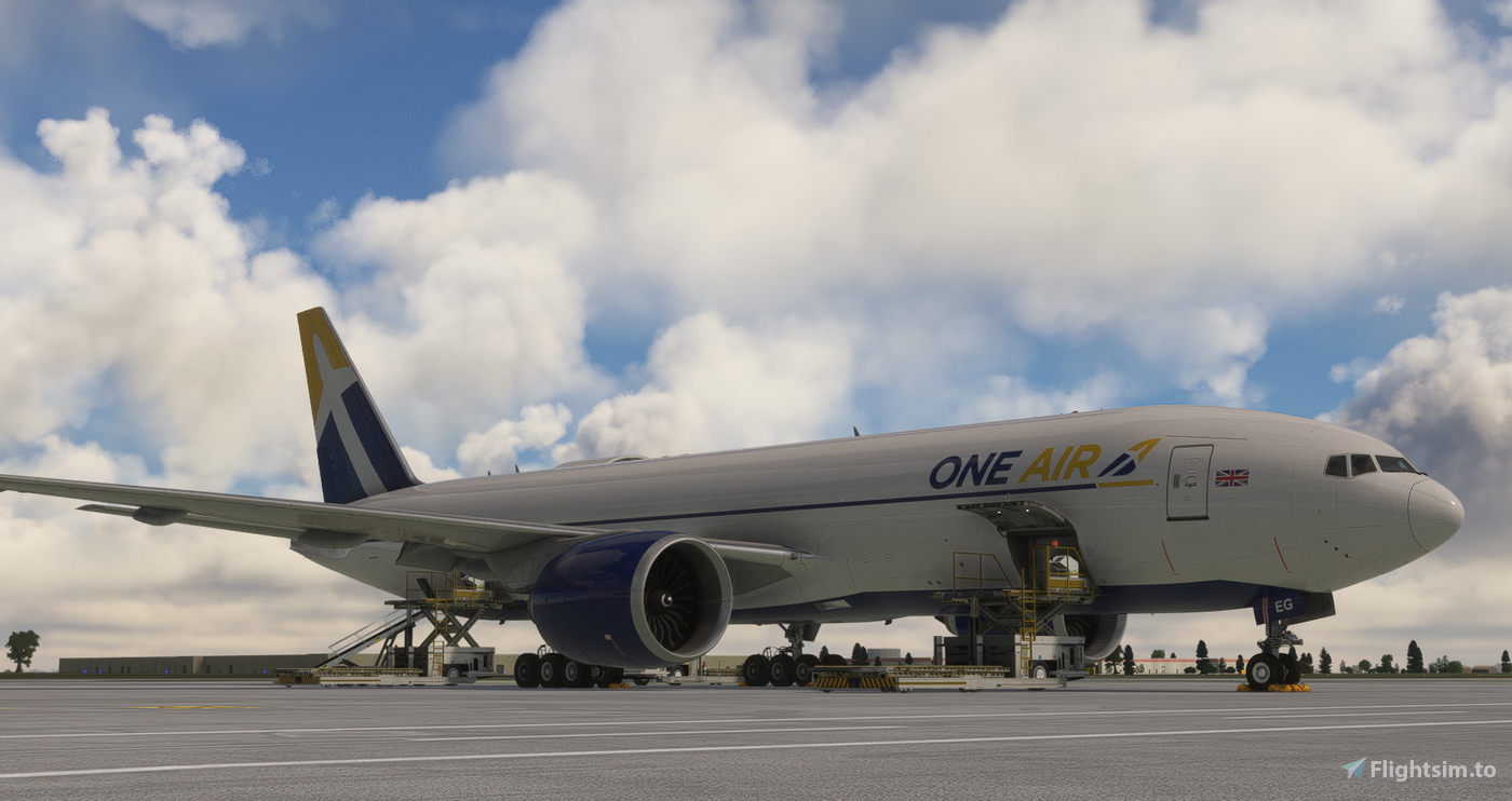 PMDG B777F OneAir (G-ONEG) for Microsoft Flight Simulator | MSFS