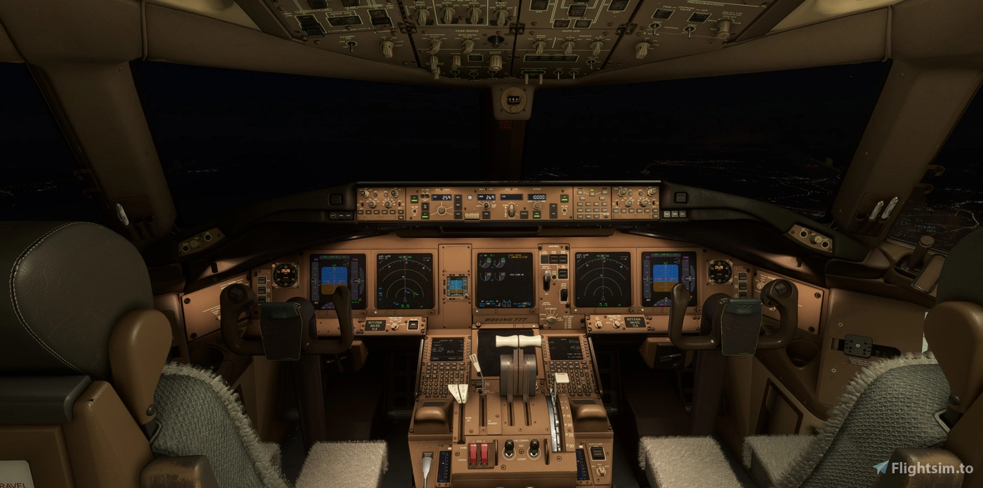 PMDG B77W, 777-200ER, & 777F Light Mod for Microsoft Flight Simulator ...