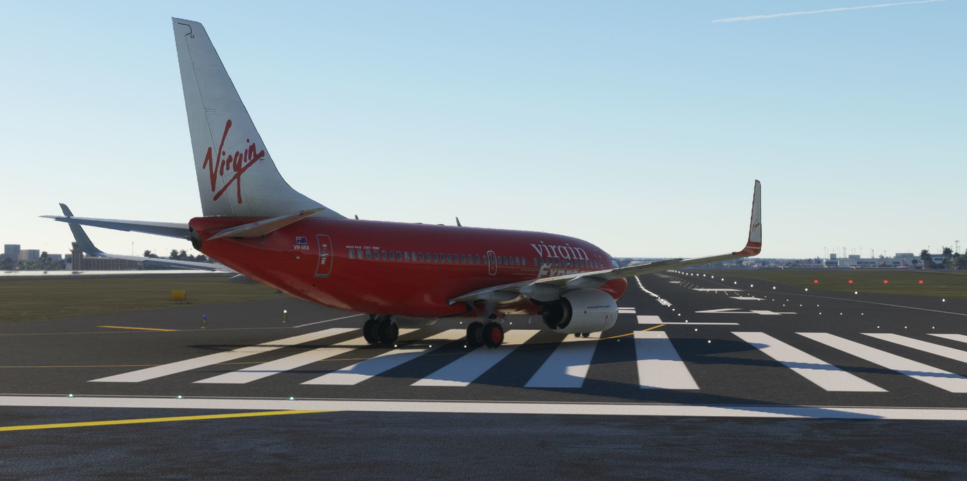 PMDG Boeing 737-700 Virgin Express VH-VEX 对于 Microsoft Flight Simulator ...