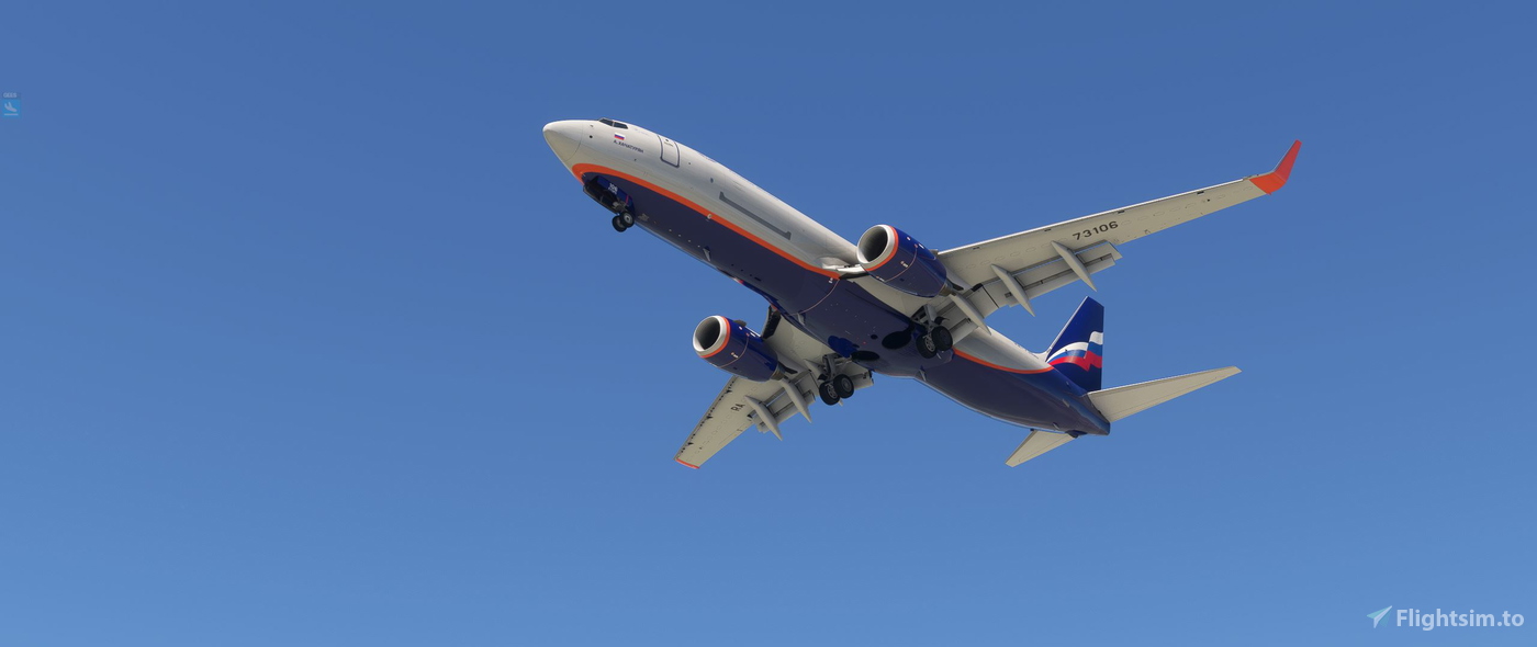 PMDG Boeing 737-800 BCF- Aeroflot のために Microsoft Flight Simulator | MSFS