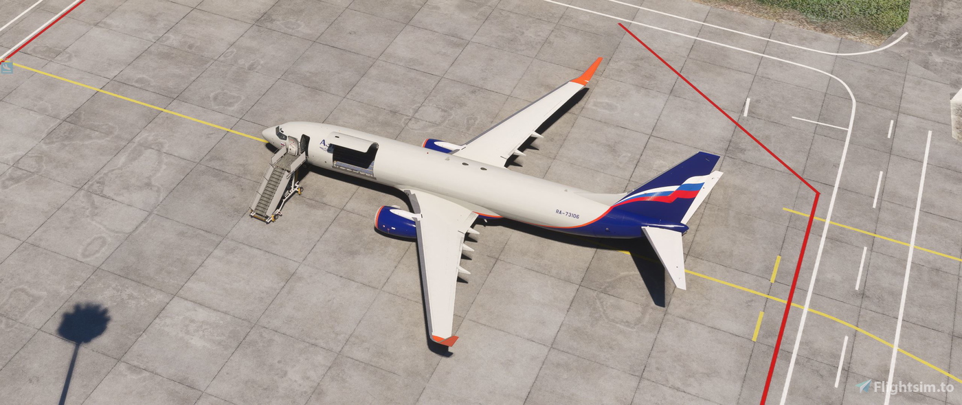 PMDG Boeing 737-800 BCF- Aeroflot のために Microsoft Flight Simulator | MSFS