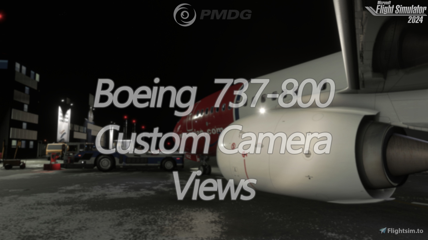 PMDG Boeing 737-800 Custom Camera Views for Microsoft Flight Simulator ...
