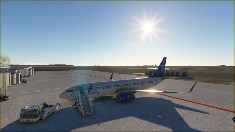 PMDG boeing 737 livery Flare airlines (FLR/FE) (SP-BNG) for Microsoft ...