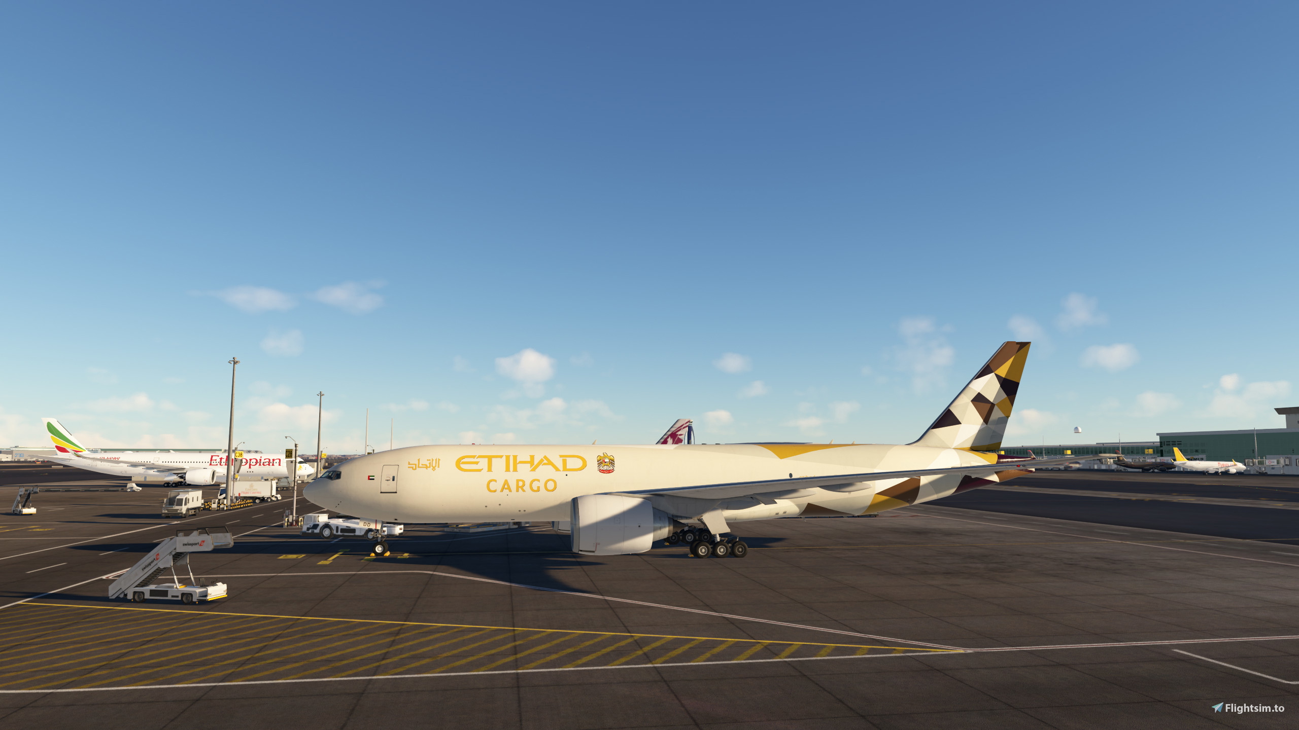 PMDG BOEING 777F Etihad Cargo (A6-DDD) - MSFS Add-on - Flightsim.to