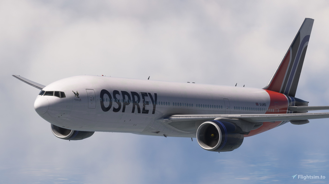 PMDG Boeing B777-200ER Osprey Airways | Cabin Textures | 4K for ...