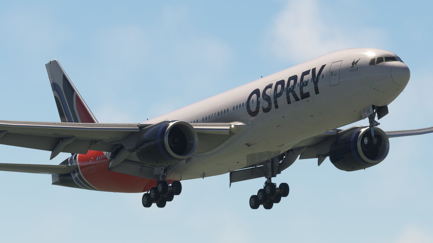PMDG Boeing B777-200ER Osprey Airways | Cabin Textures | 4K for ...