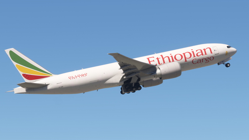 PMDG Boeing B777F Ethiopian Cargo | 4K for Microsoft Flight Simulator ...