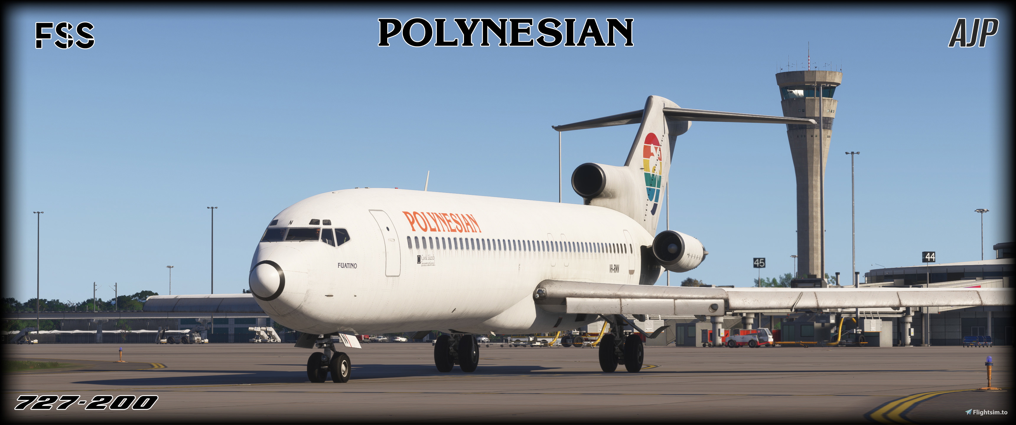 Polynesian Airlines VH-RMN FSS B727-200 - MSFS Add-on - Flightsim.to