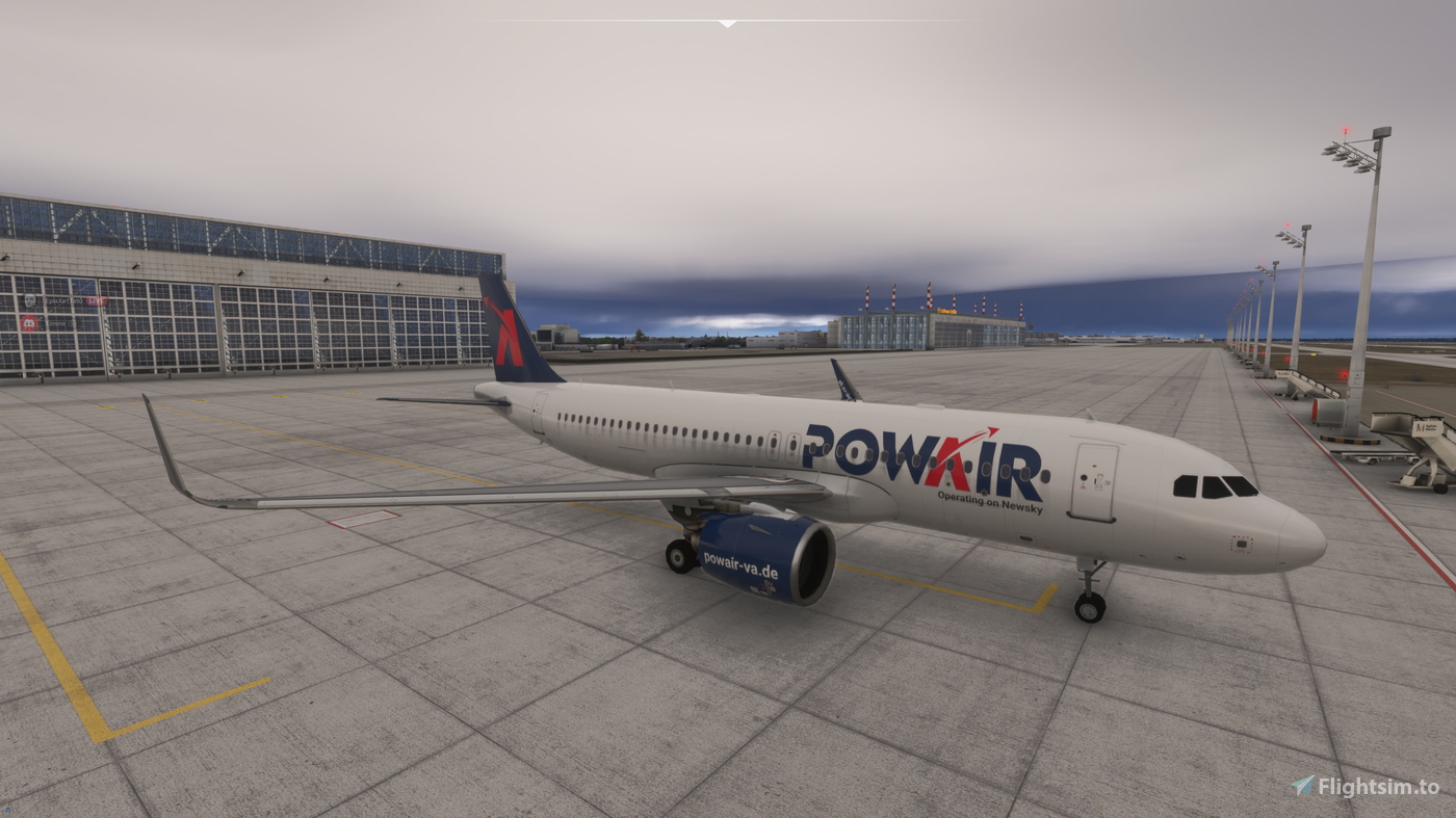 POWAir Virtual Airline - Newsky Custom FSLTL Liveries for Traffic ...