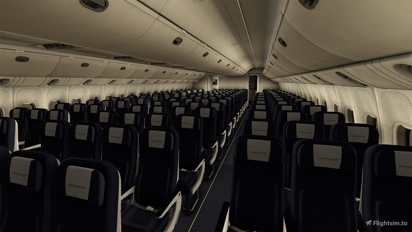 Privilege Style & Cabin PMDG B777-200ER for Microsoft Flight Simulator ...