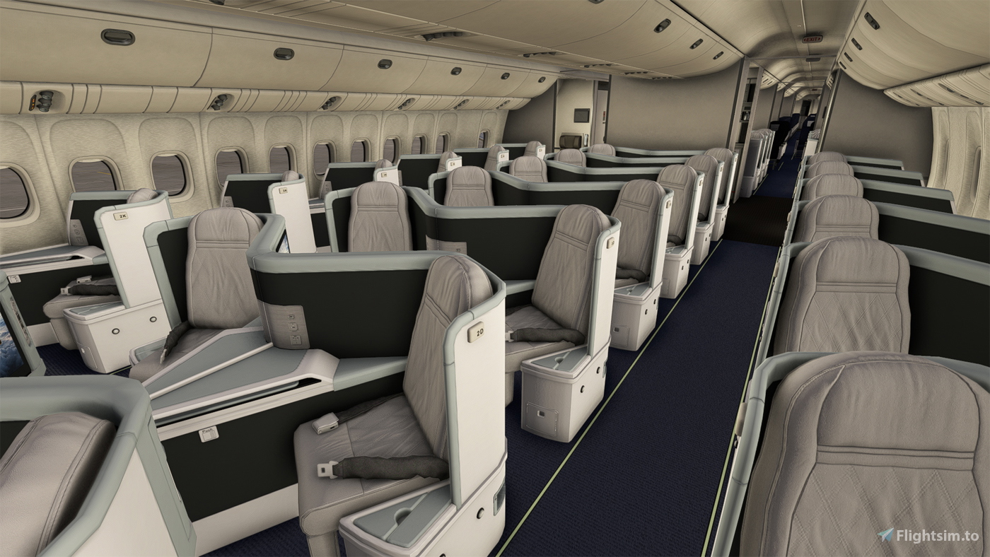 Privilege Style & Cabin PMDG B777-200ER for Microsoft Flight Simulator ...