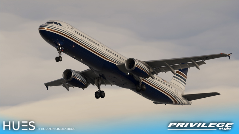 Privilege Style EC-NLJ "KLM Lease" | Fenix A321 IAE for Microsoft ...